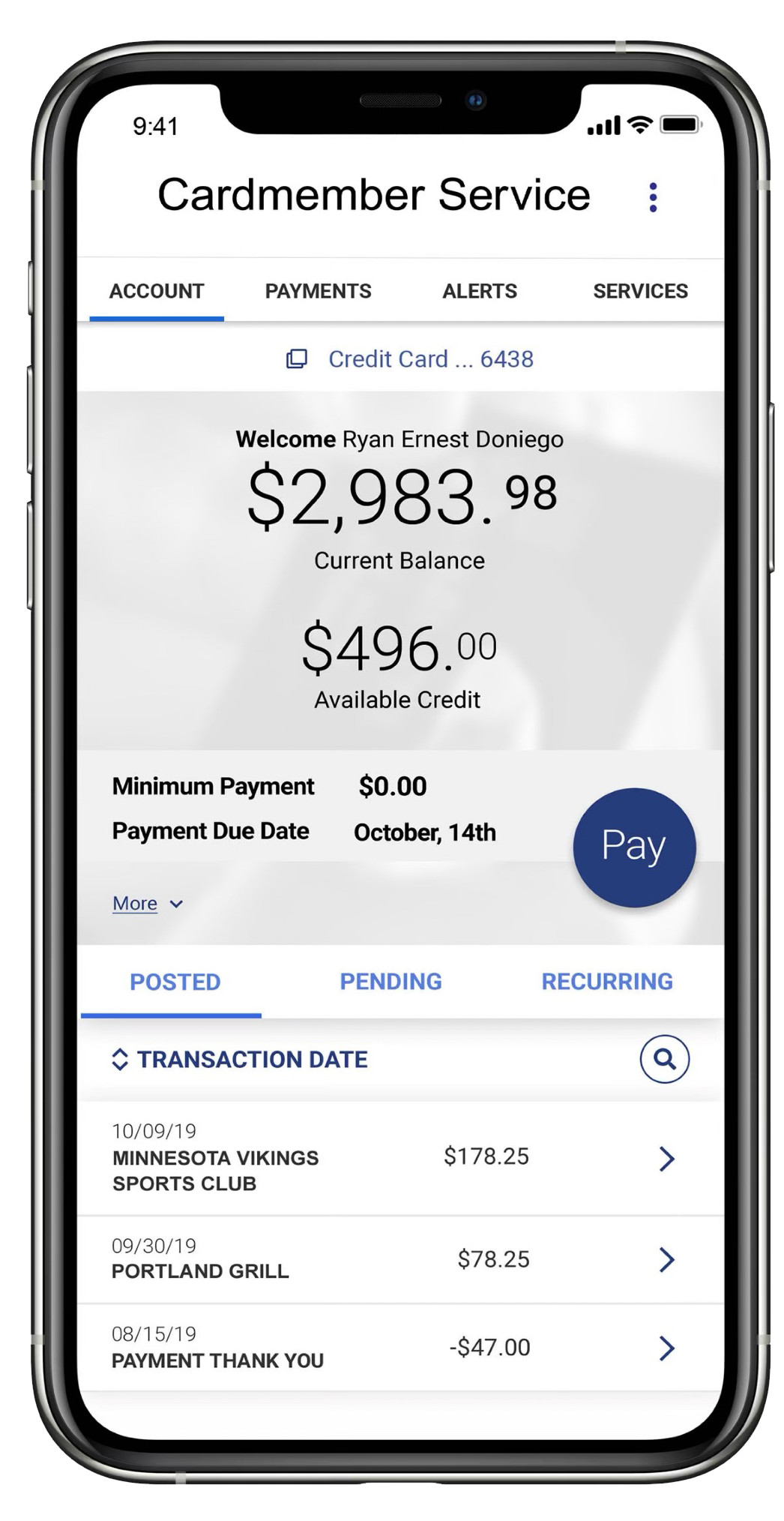 Personal Credit Cards – Bank7